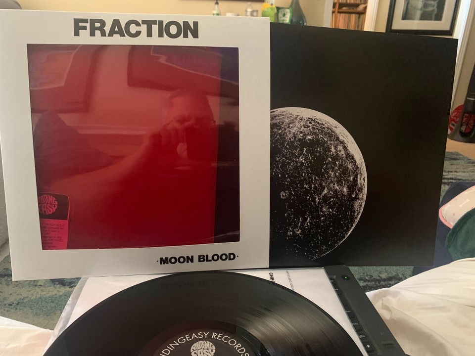 FRACTION Moon Blood Ridingeasy Records Pressing/DIECUT WINDOW JACKET ...