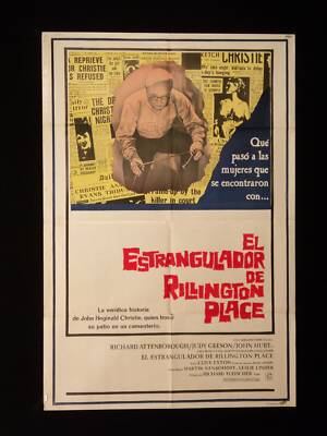 10 RILLINGTON PLACE (1971) * RICHARD ATTENBOROUGH * ARGENTINE 1sh MOVIE ...