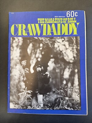 CRAWDADDY THE MAGAZINE OF ROLL #19 1968 JANIS JOPLIN THE DOORS THE ...
