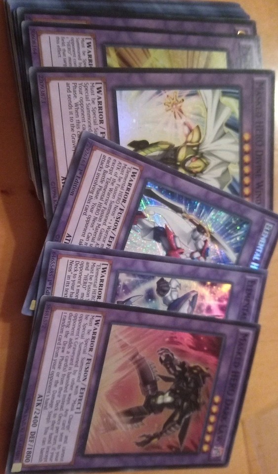 Ultimate Yu-Gi-Oh GX Card Lot - E-Heroes, Ancient Gear, Roids, Ojamas ...