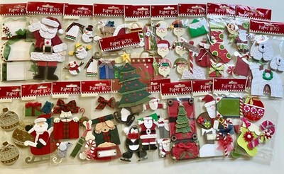 Paper Bliss Christmas Theme Sticker Lot, NEW! 21 packages! | eBay