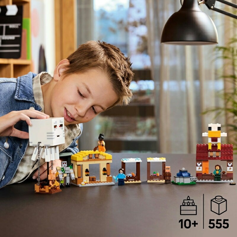 LEGO Minecraft 21273 Ghast Village Raid 21273 | eBay UK