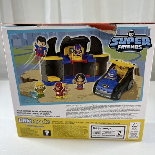 Fisher Price Little People DC Super Friends Set Of 6 New | eBay