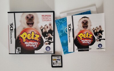Petz Monkeyz House Nintendo DS - Complete CIB 8888164340| eBay