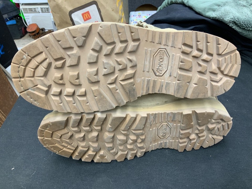 Bates 03-D-0321 Desert Tan Suede Steel Toe Military Boots Gore-Tex Men ...