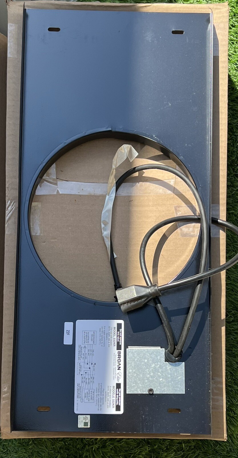 Broan 332KR Exterior Blower Rough-In Kit 26715122158| eBay