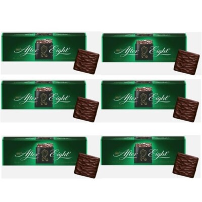 903966 6 X 300g BOX OF NESTLE AFTER 8 EIGHT MINT DARK CHOCOLATE THINS ...