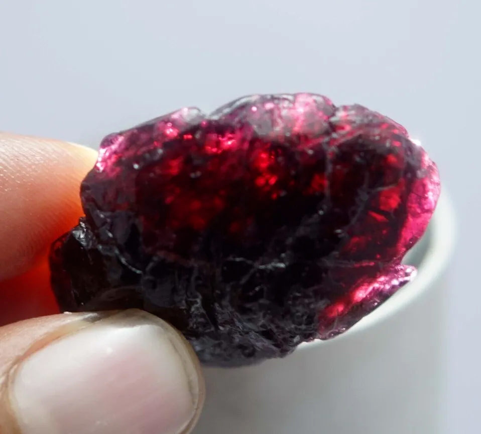 Certified Natural Red Painite Rough Burmese Facet 1500 Ct Raw Loose Lot ...