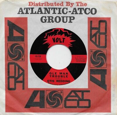 OTIS REDDING Ole Man Trouble error 45 from 1965 (same song is on both ...