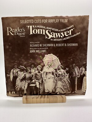 READER'S DIGEST Musical Adaptation of Tom Sawyer UA 93 45 VINYL 7 ...