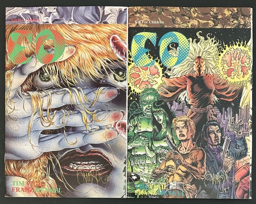 REBEL STUDIOS EO #1 WRAP COVER #2 BOTH SIGNED BY TIM VIGIL 1992 | eBay