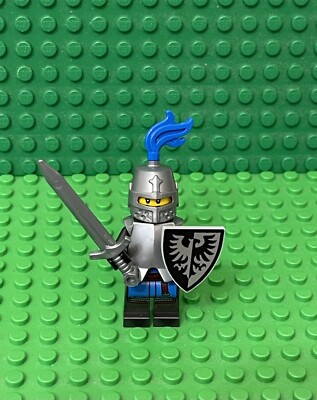 Lego Castle Black Falcon Knight Mini Figure,Greatsword,chestplate ...