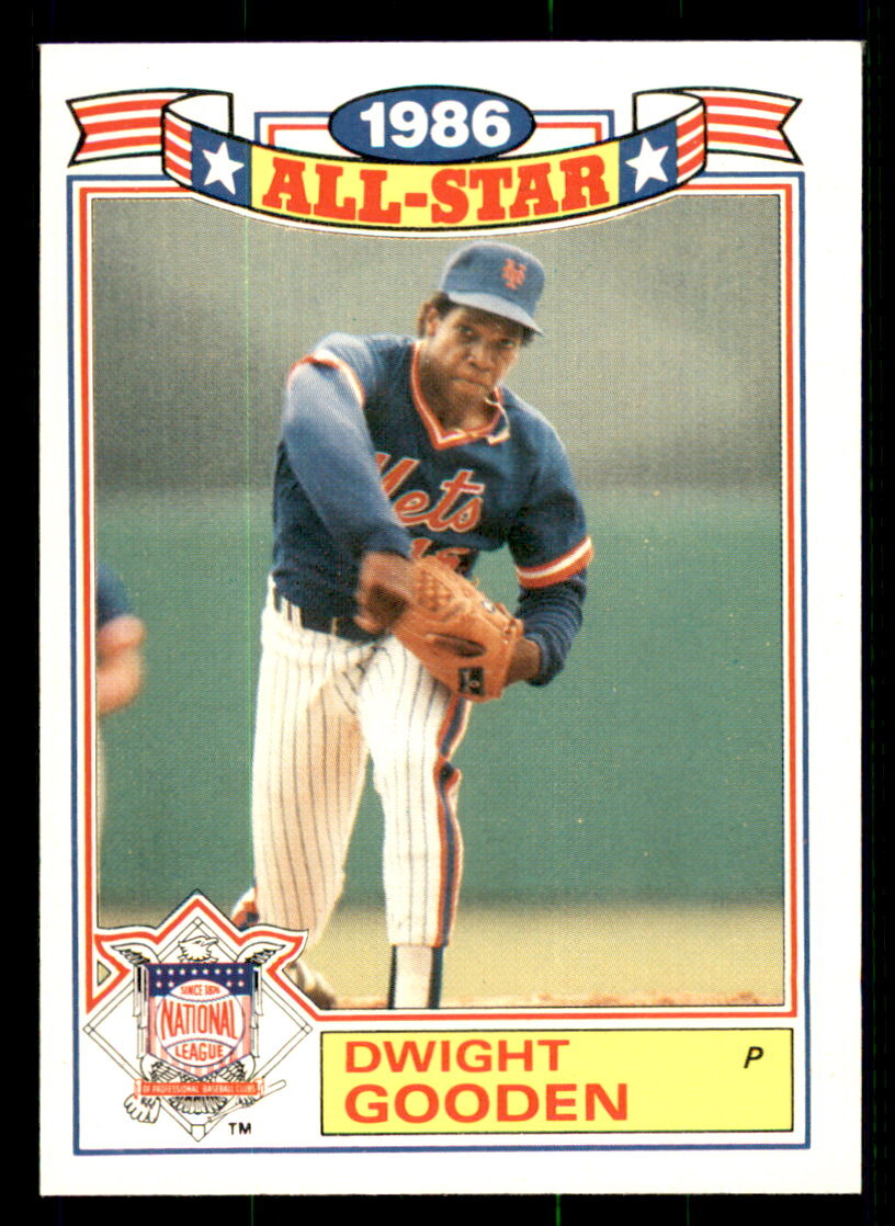 1987 Topps #10 of 22 Dwight Gooden All-Star | eBay