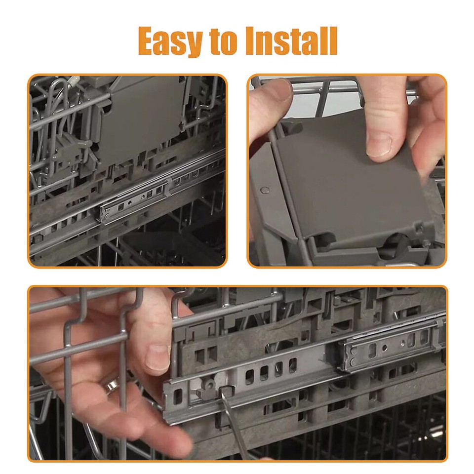 8Pcs W10546503 Upper Rack Adjuster for Whirlpool Dishwasher W10195839 ...