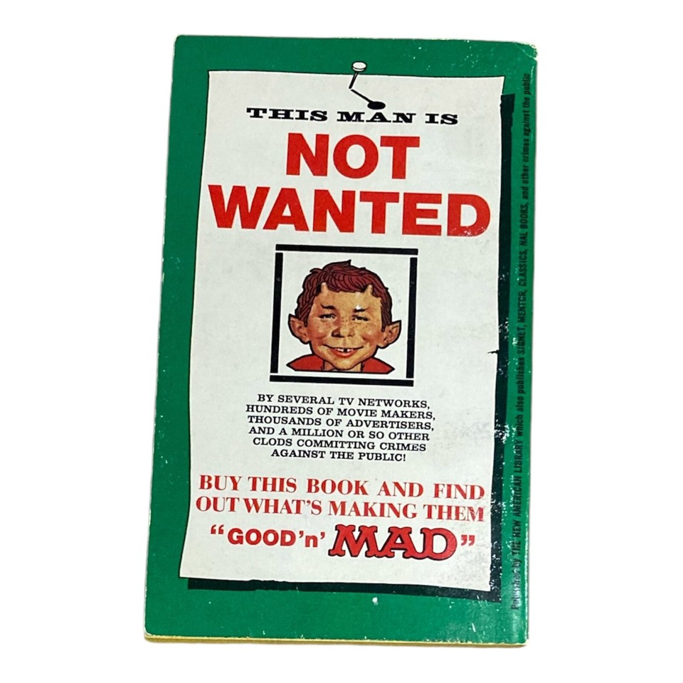 Good 'N' Mad by Mad Magazine 1976 - Vintage Comedy Paperback | eBay