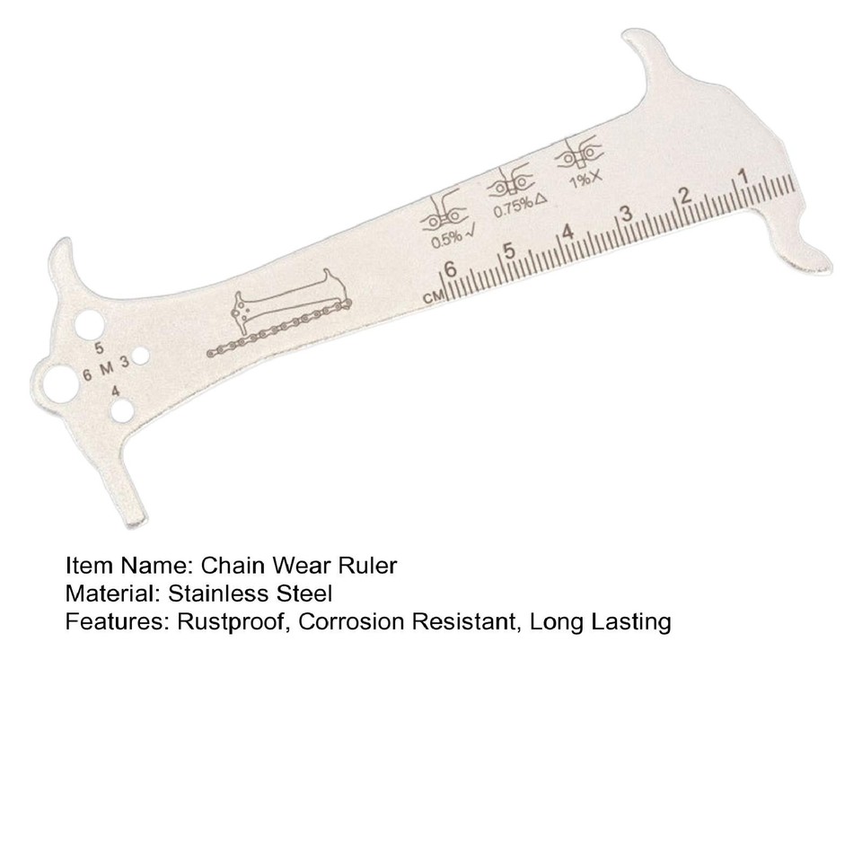 Bike Chain Wear Measurement Supplies Bicycle Indicator Tool 3-in-1 High ...