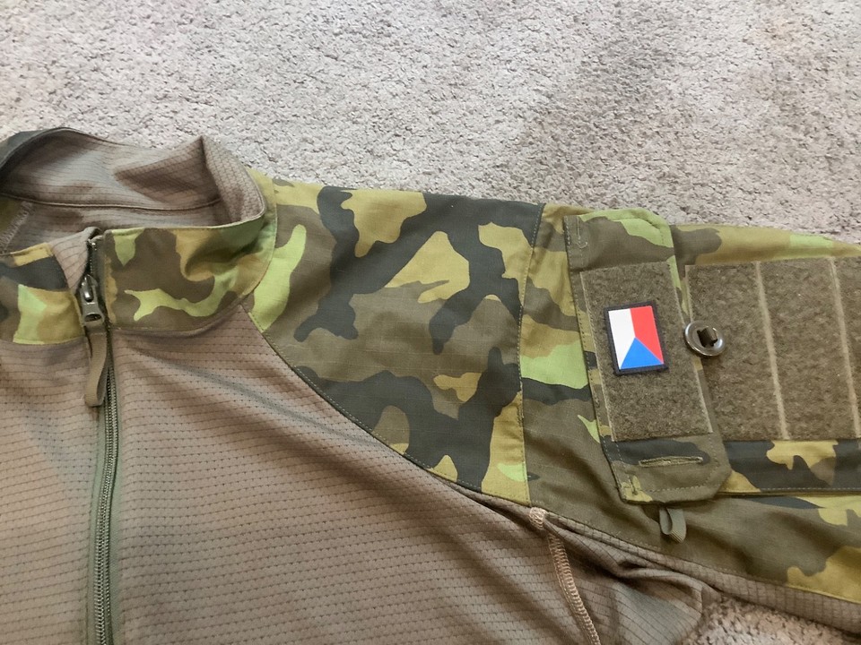 Original Czech Army Combat Shirt UBAC M95 Camo Pattern - New | eBay