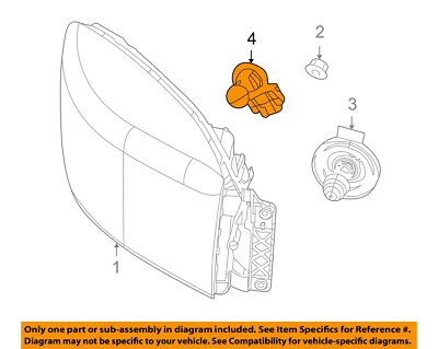 CHRYSLER OEM-Exterior Bulb L003157K | eBay