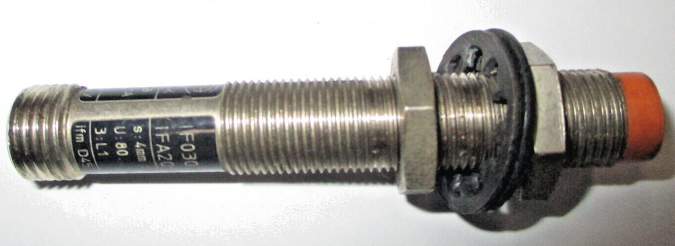 IMF IF0301 IFA2004-ABOW/SL/LS-100AK Proximity Sensor Lot of 2 A8456LR ...