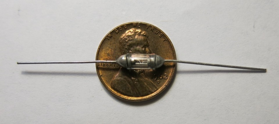 Qty 5 Historic Crystal Radio Sensitive Receiver Glass Detector ...