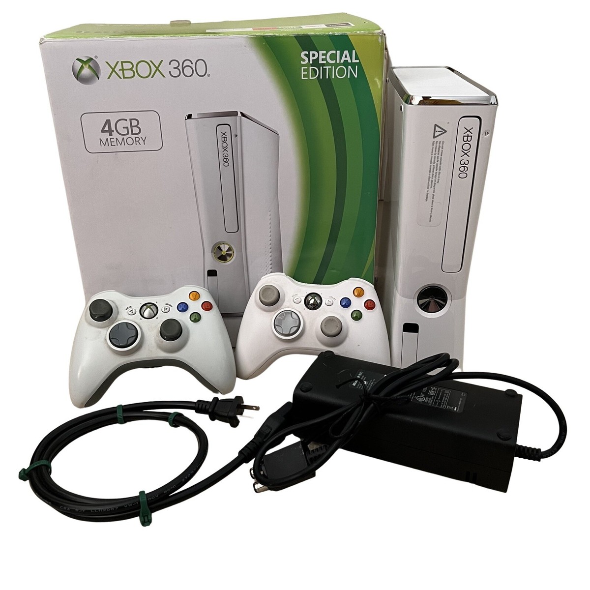 Xbox 360 Slim 4gb White