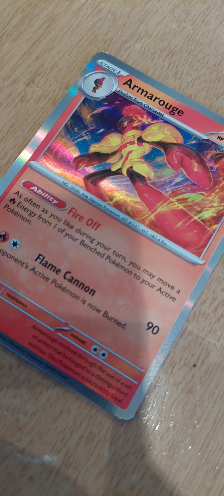 Armarouge (41/198) Holographic Pokemon Card | eBay
