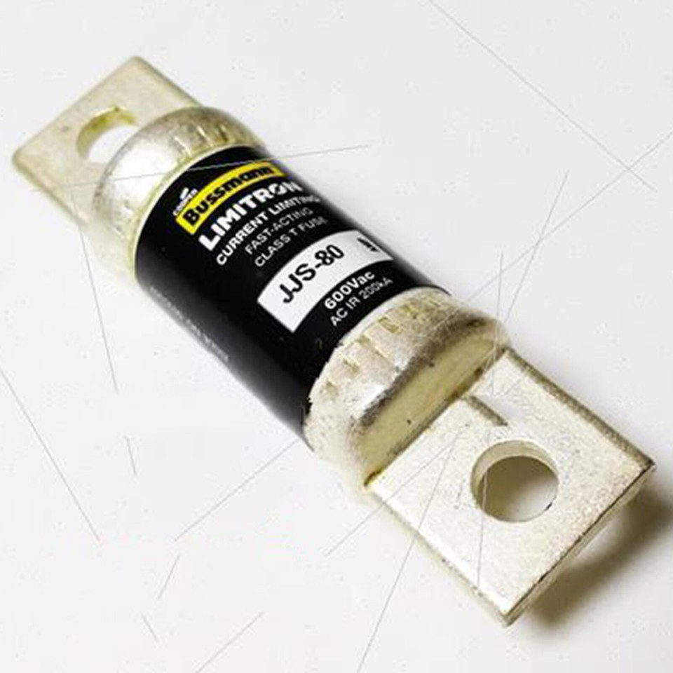 one new Bussmann JJS-80 Cooper TRON Class CC Fast Acting Fuse 80A ...