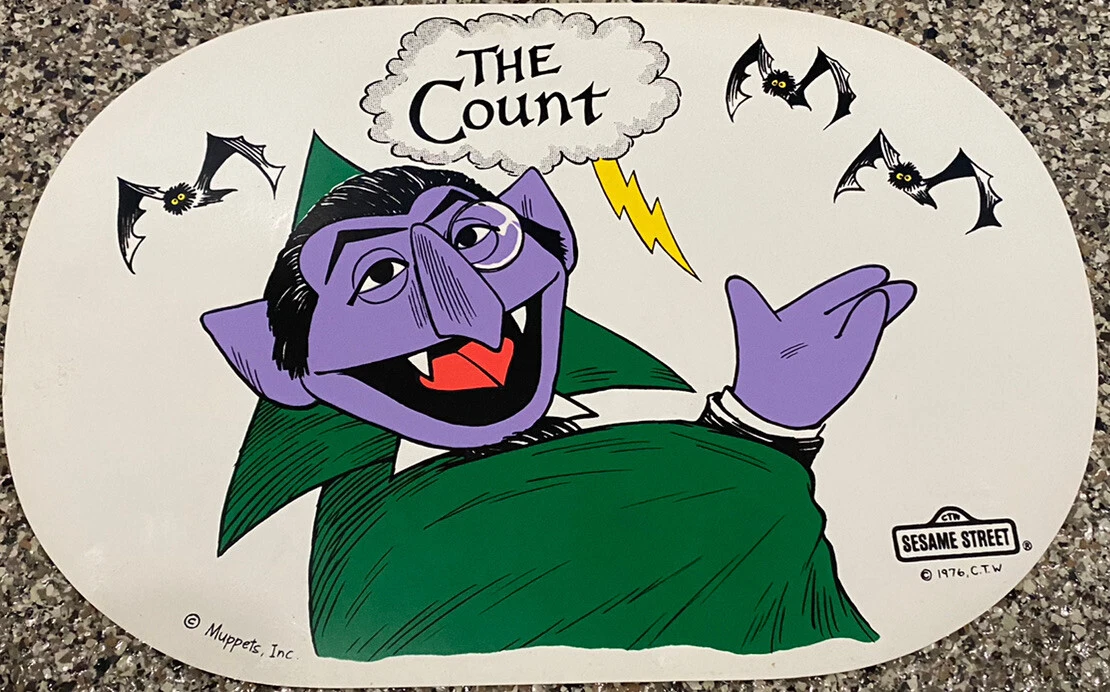 Count Dracula Sesame Street Drawing