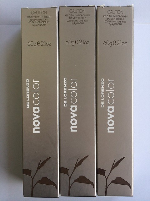 3x DELORENZO NOVA Permanent Colour 60g for sale online | eBay