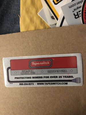 Coal Mining Stickers Nice Older Vendor | eBay