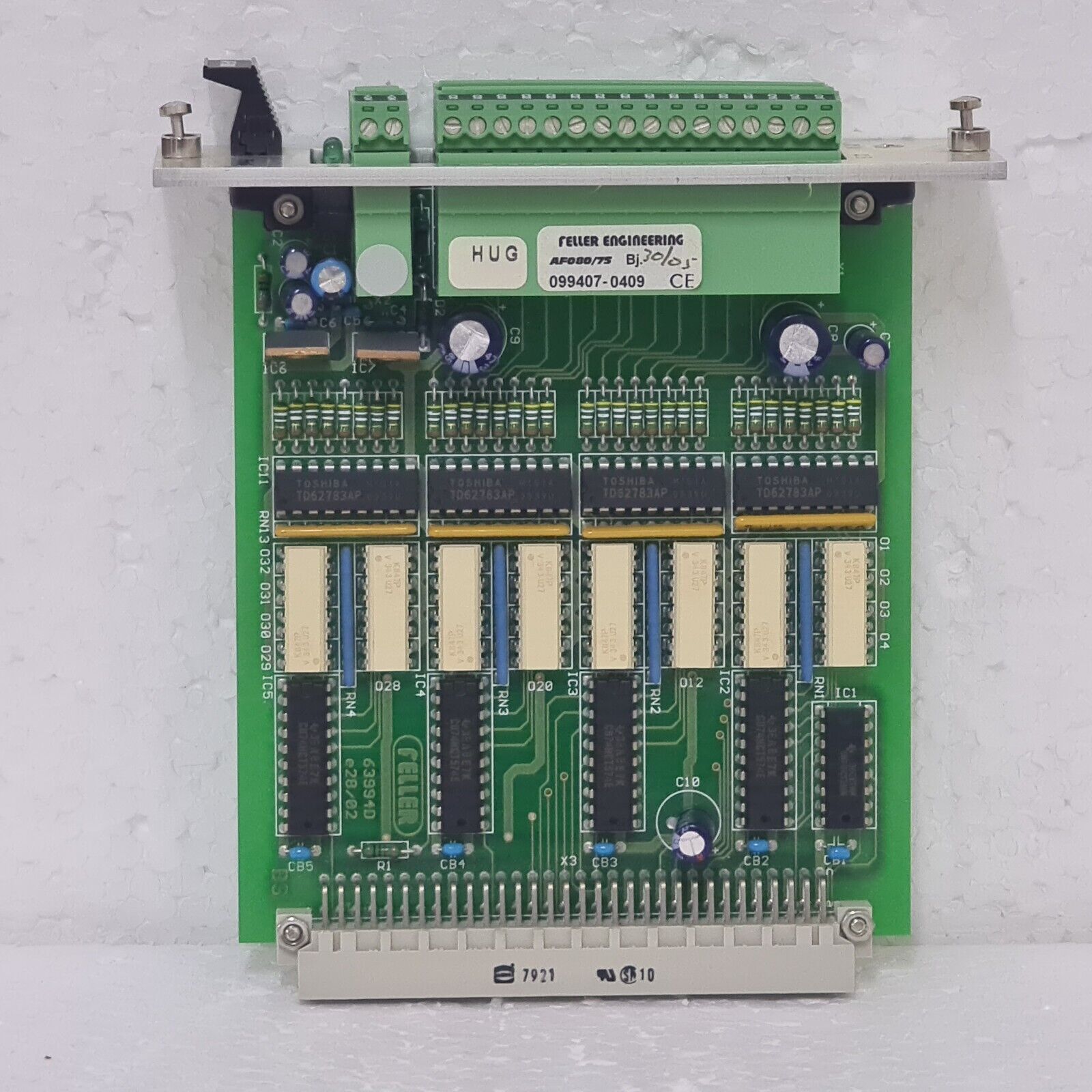 FELLER ENGINEERING AF080/75 CARTE DE SORTIE 75MA 32 FOIS NUMÉRIQUE | eBay