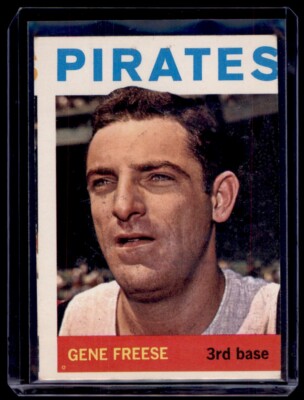 1964 Topps Gene Freese Pittsburgh Pirates #266 2018 | eBay