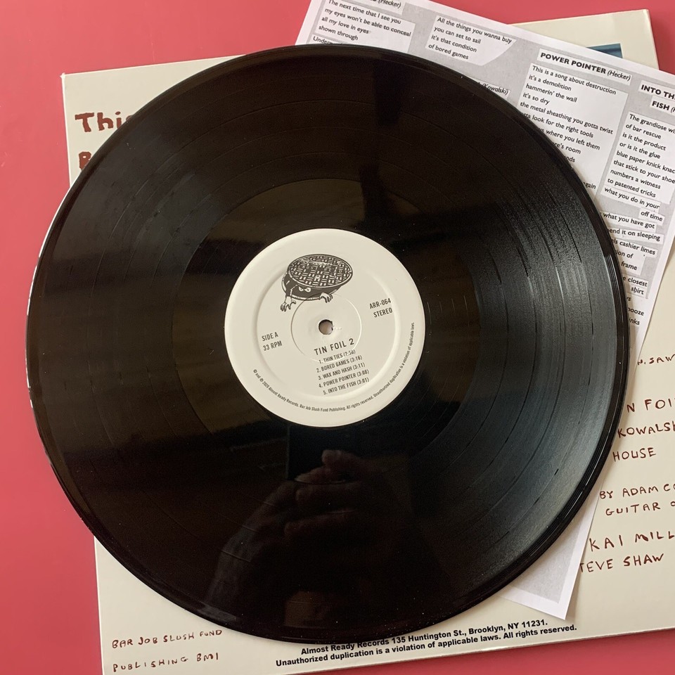 Tin Foil - Two LP detroit rock n roll punk indie vinyl 12" NEW Almost ...