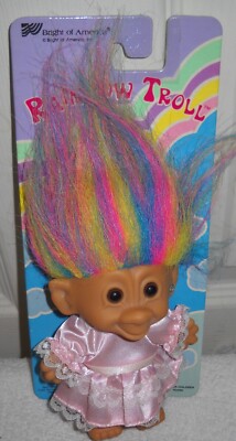 #11898 NRFC Vintage Bright of America Rainbow Troll | eBay