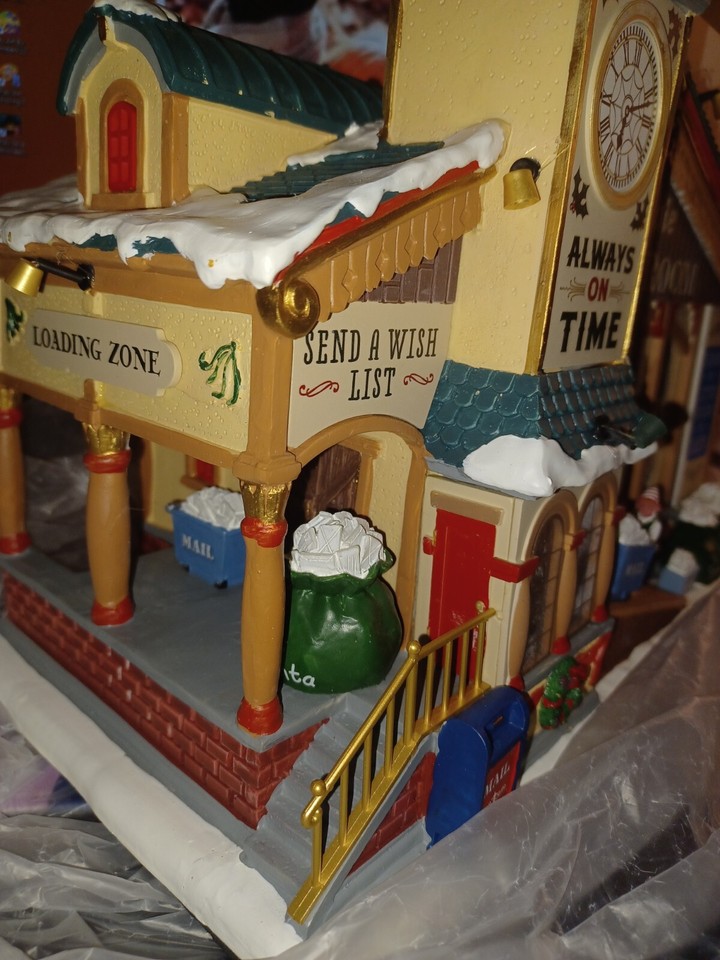 Lemax Christmas Village Letters to Santa North Pole Mail Room | eBay