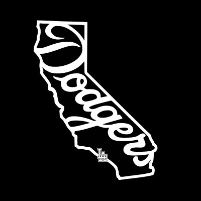 Dodgers Sticker Cali Windshield Car Window Vinyl Decal Sticker | eBay