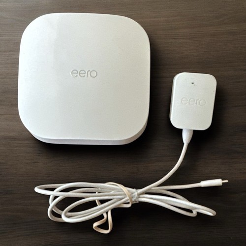 Eero Pro 6 Mesh WiFi 6 Router Tri-Band Model K010001 w/ Power Cord ...