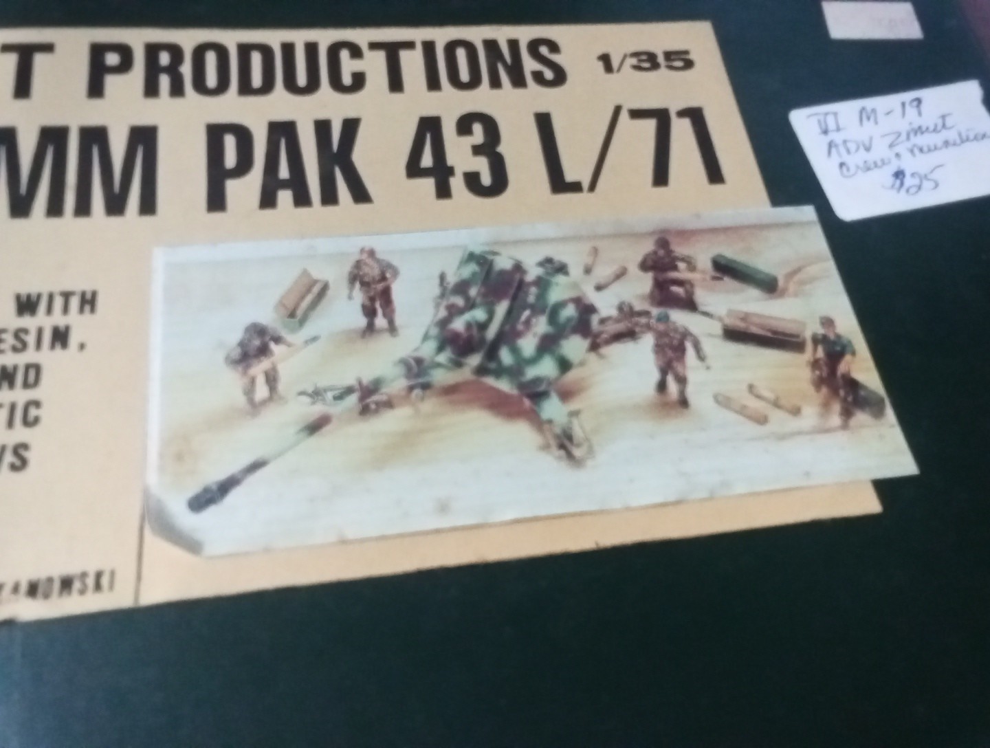 ADV Zimut Productions 1/35th Scale 88mm Pak Gun Model Kit | eBay