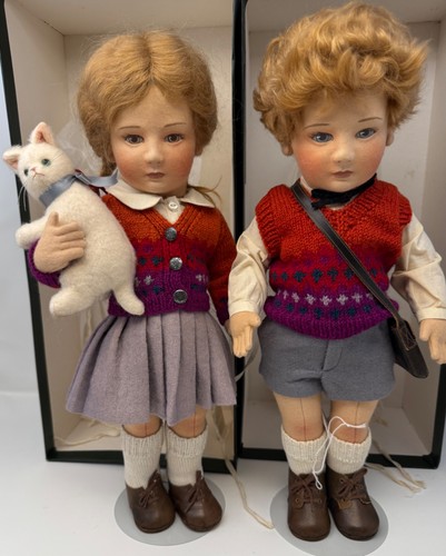 R John Wright - LITTLE CHILDREN Series 2 - LISA & SCOTT - Matched Pair ...