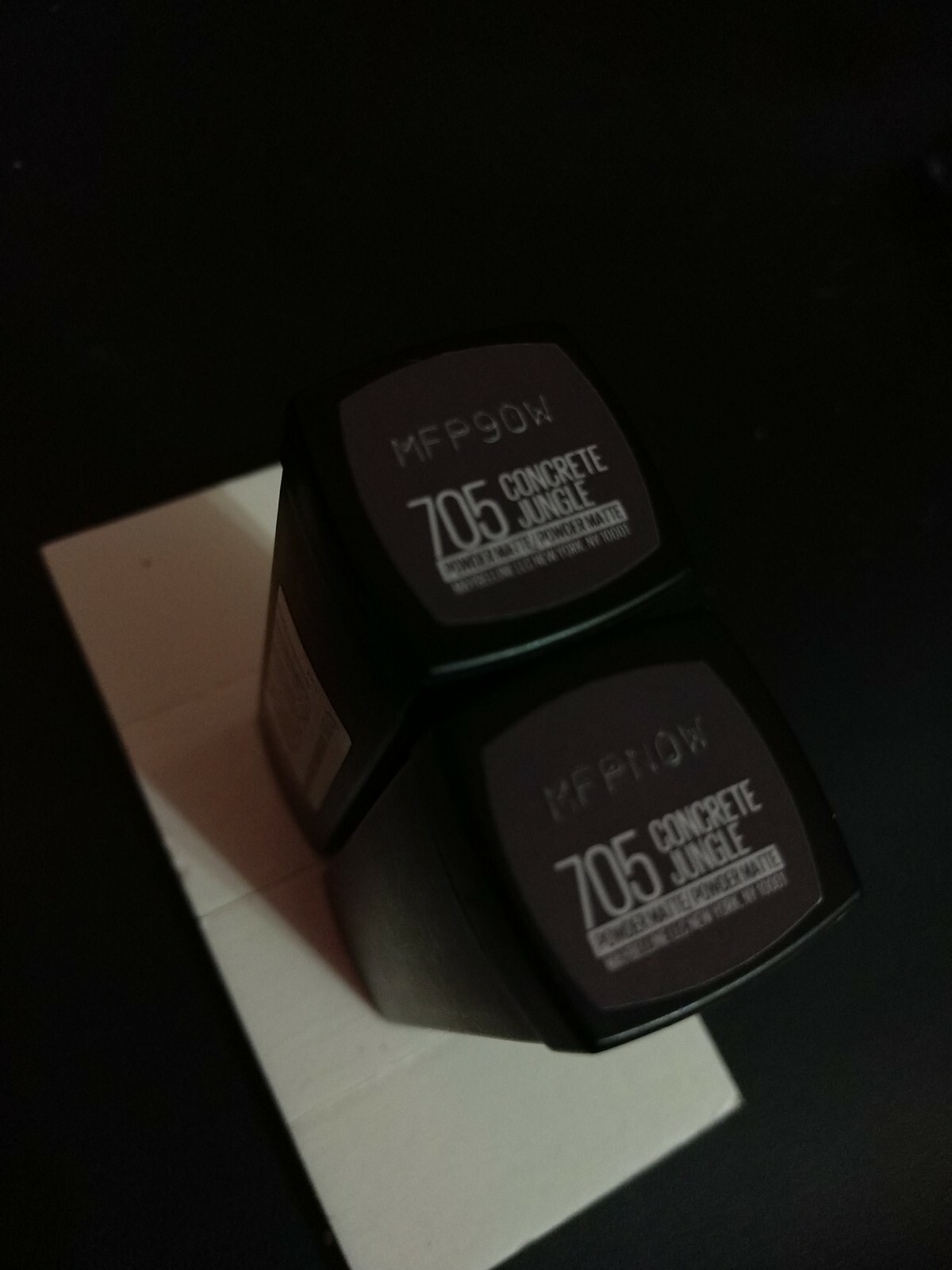 x2 Maybelline Color Sensational Powder Matte Lipstick #705 Concrete ...