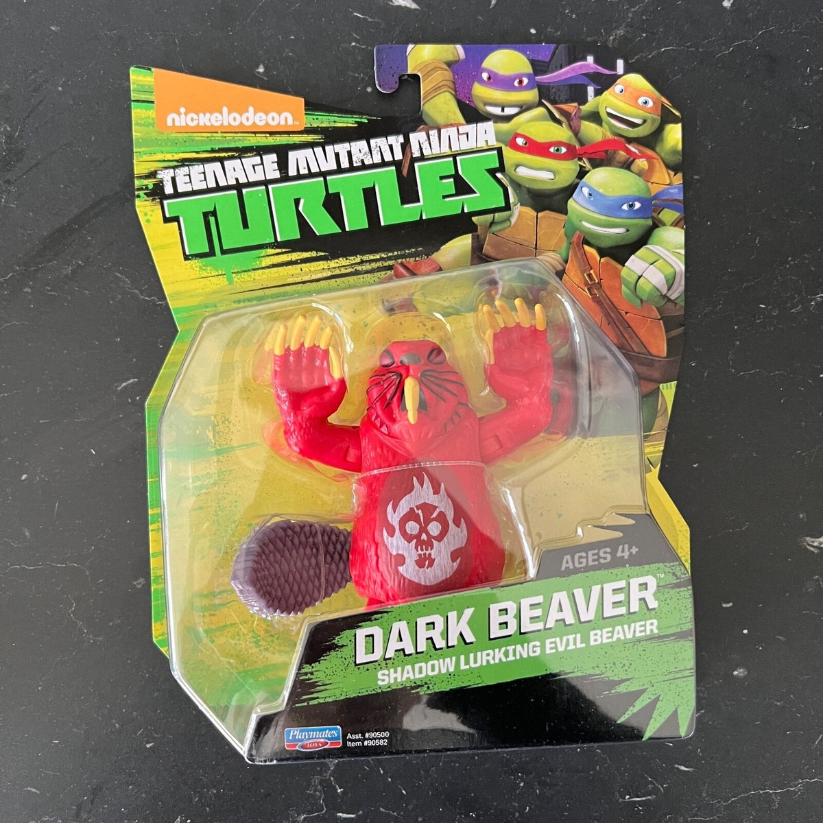 Tmnt Dark Beaver Action Figure Teenage Mutant Ninja Turtles BST AXN