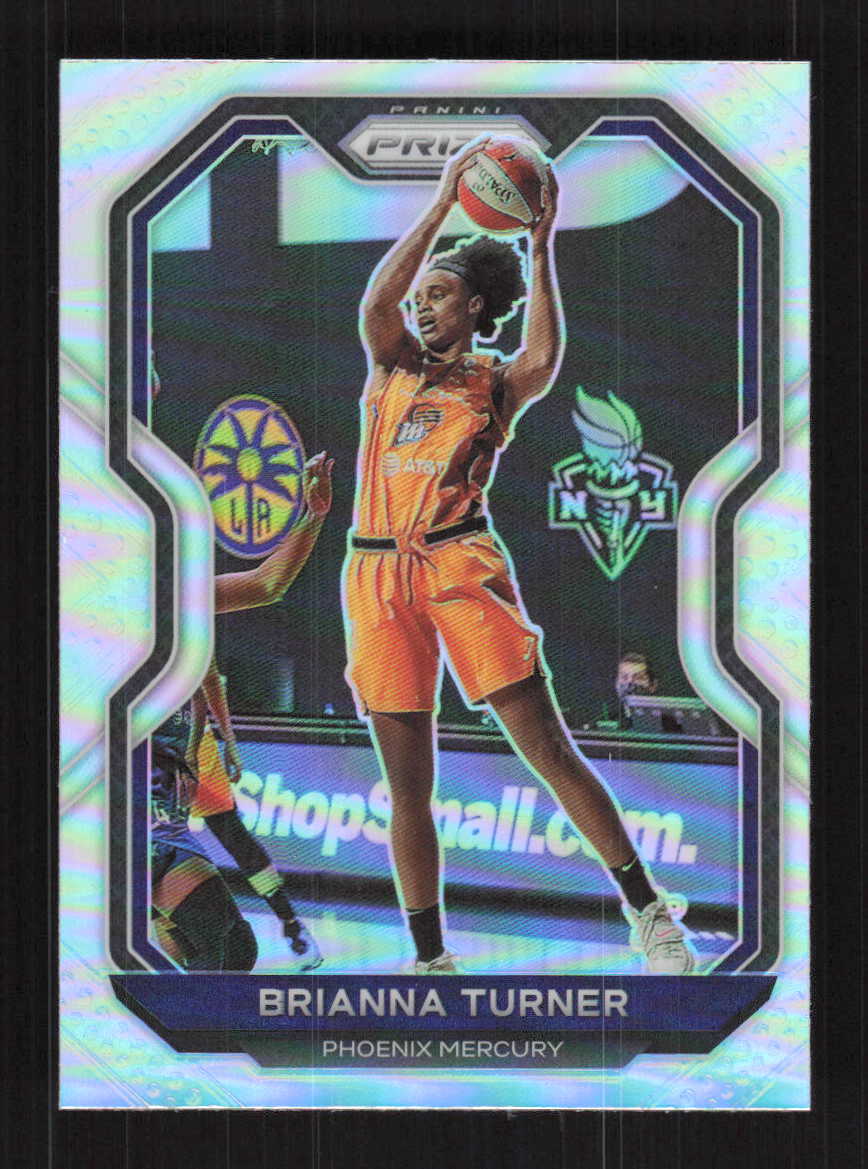 Brianna Turner 2021 Panini Prizm WNBA Prizms Silver Phoenix Mercury #25 ...