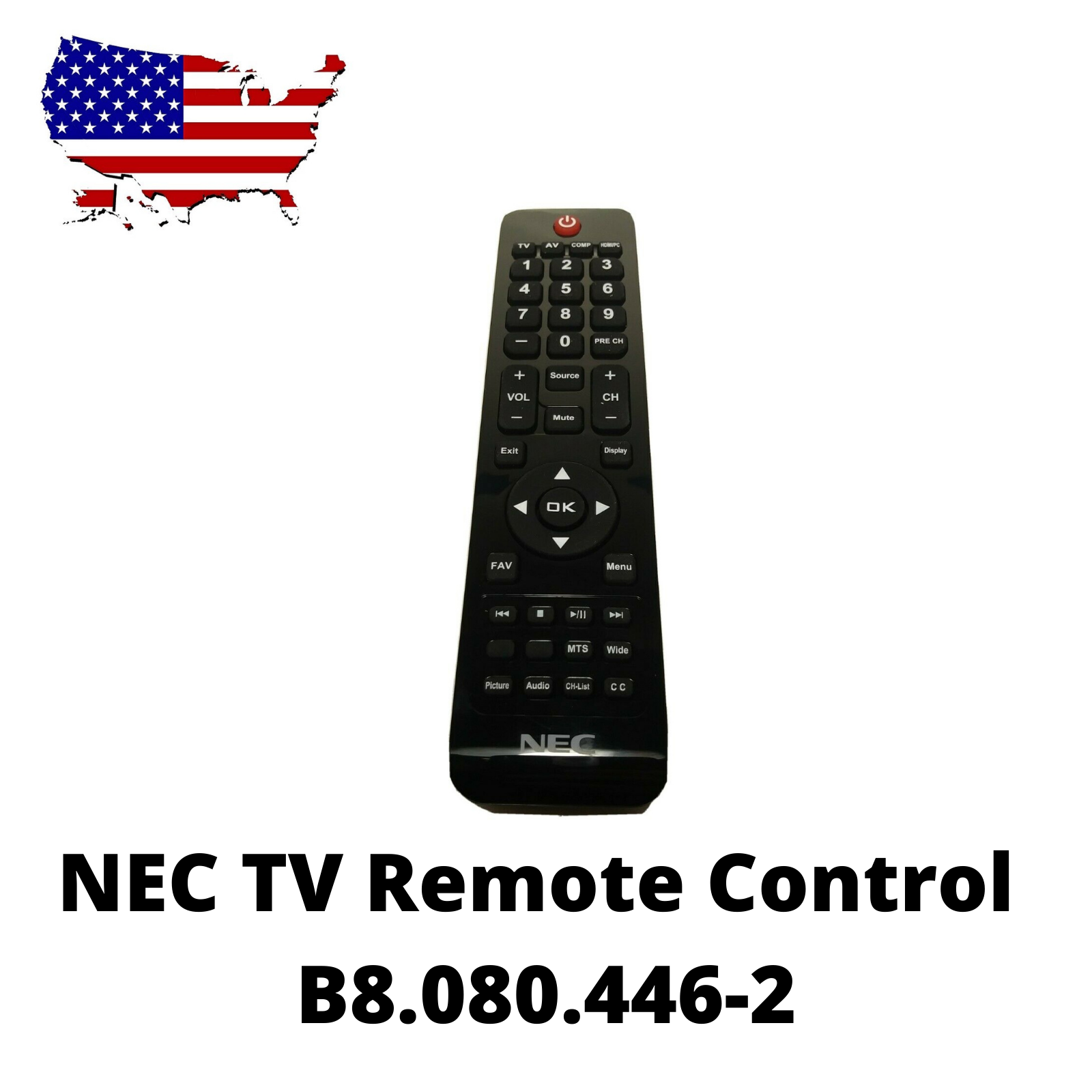 NEC B8.080.446-2 Remote Control for E506 for sale online | eBay