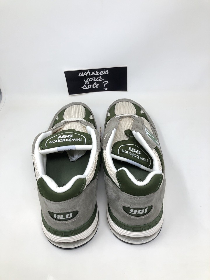 Aime Leon Dore New Balance 991 size 10.5 MiUK Grey Gray NB ALD New DS ...