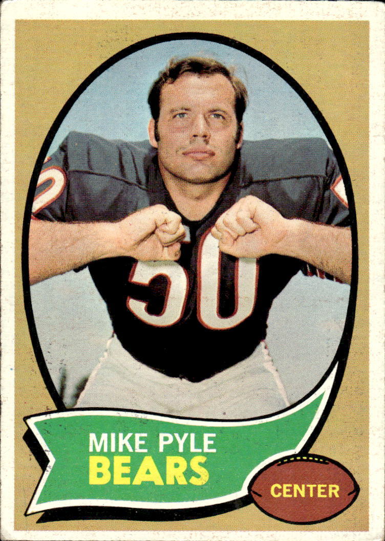 1970 TOPPS MIKE PYLE 37 VG FOOTBALL CHICAGO BEARS | eBay