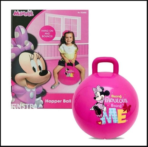 Licensed MINNIE MOUSE Bouncy Hopper Ball for Indoor/Outdoor Kids Active ...