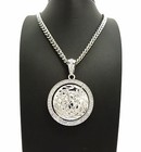 NEW THE WORLD IS MINE PENDANT & 30" CUBAN CHAIN HIP HOP NECKLACE ...