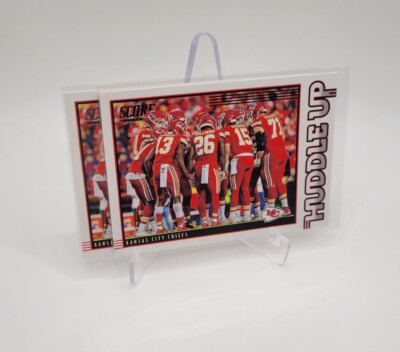 PATRICK MAHOMES II 2020 Panini Score Huddle Up base LOT KANSAS CITY ...