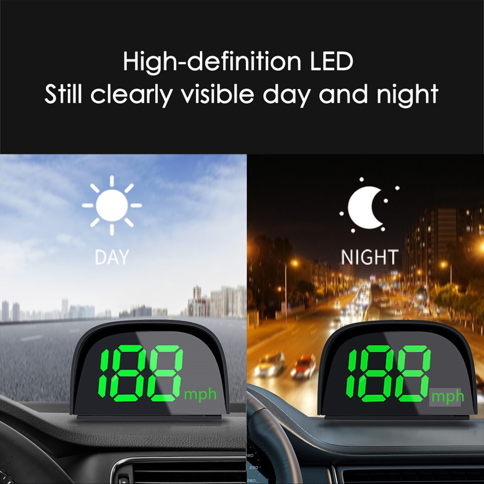 Car Digital GPS Speedometer Head Up Display Speedometer Accessories For ...