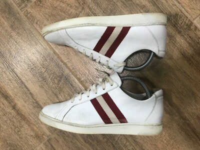 BALLY Stam Leather Low-Top Men Sneakers Shoes | eBay